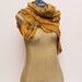 Post Apocalyptic Cotton Scarf, Splatter Dyed Bandana, Frayed Shawl - Etsy