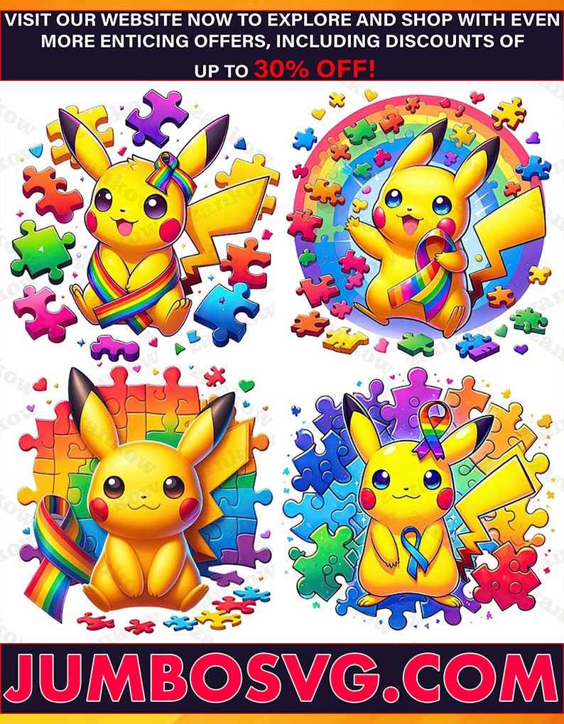 8 Anime Autism Cartoon Png Bundle, Autism Awareness Png, Be Kind Png ...