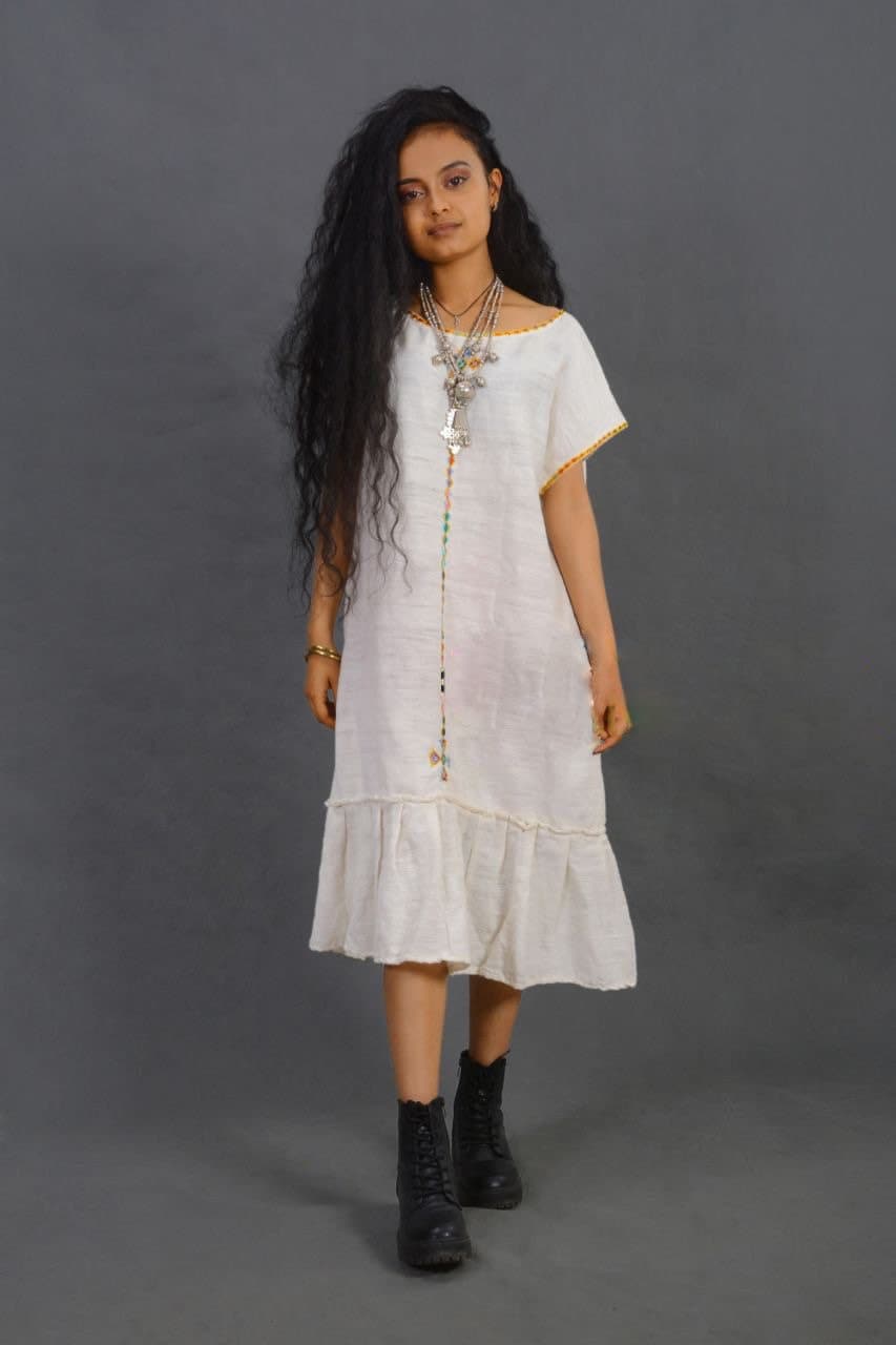 Gabi Dress With Embroidery. - Etsy