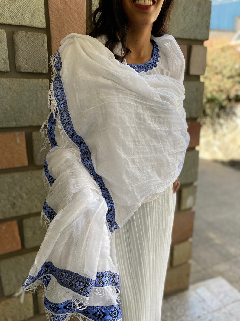 Blue Tibeb Habesh Dress - Etsy