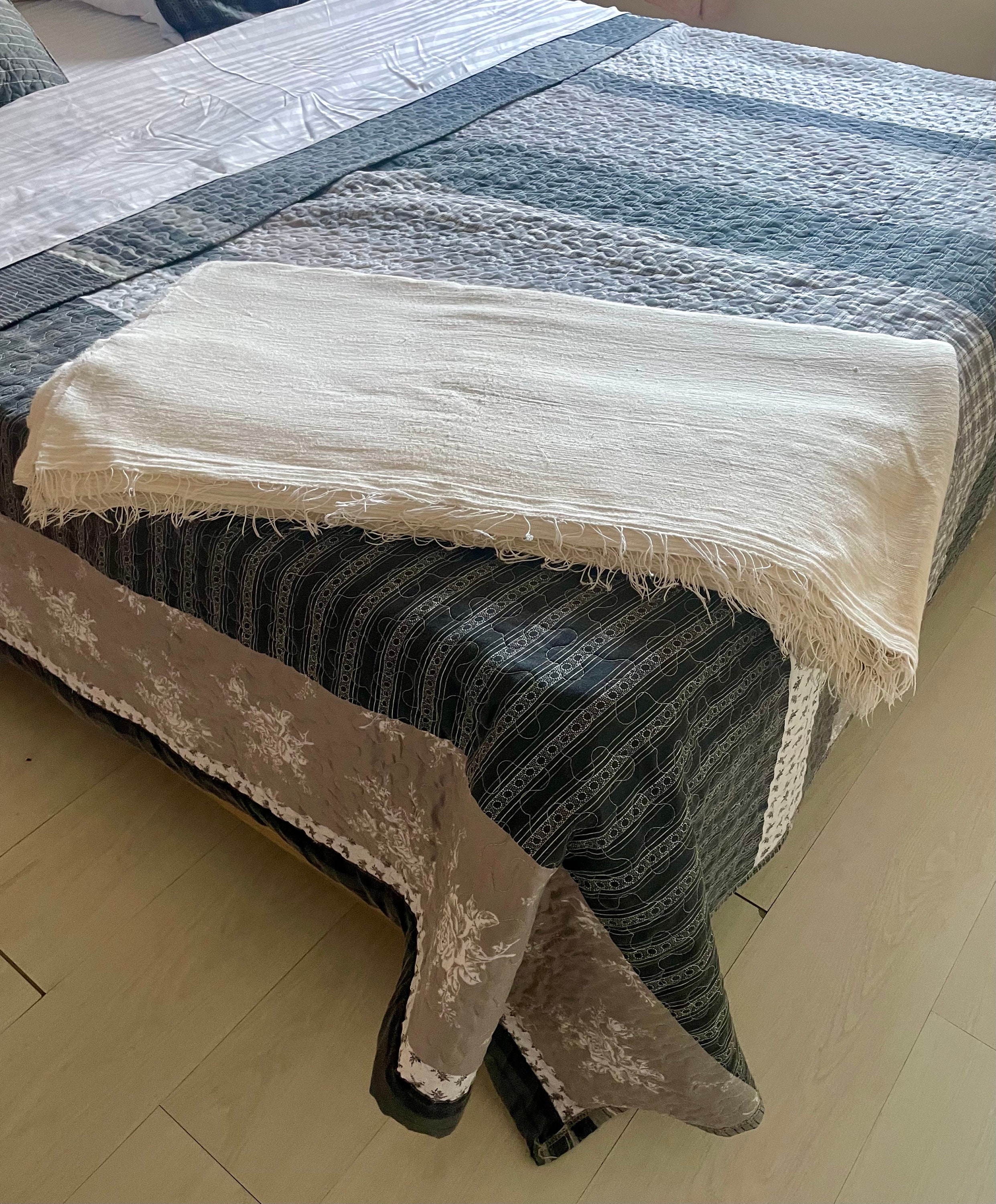 Ethiopian White Gabi/ Handwoven Ethiopian Throw Blanket – Cotton ...