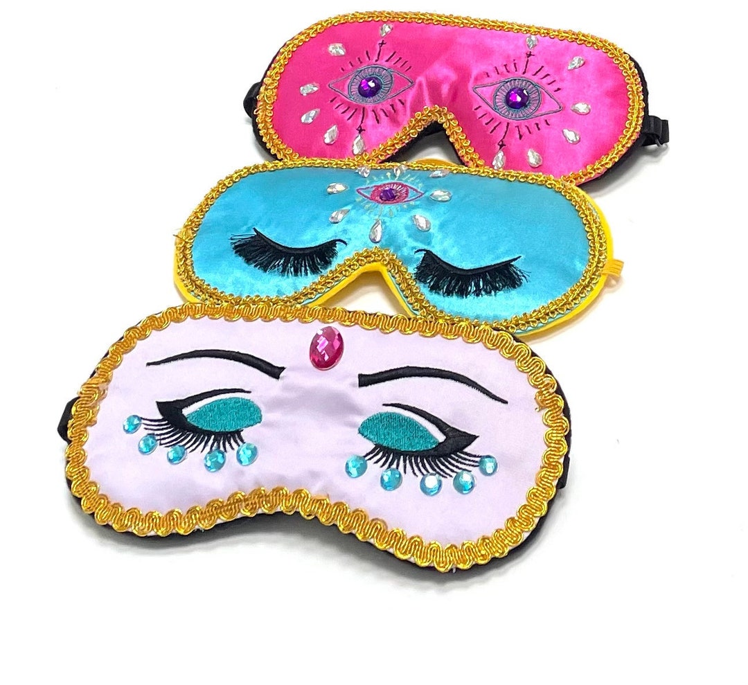 Crystal Sleep Mask Third Eye Mask Eyelash Sleep Mask Crystal Eye Mask ...