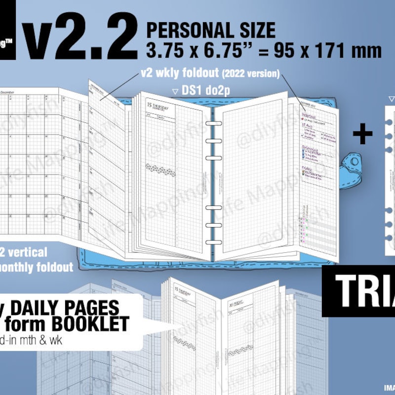 Filofax Personal - Etsy