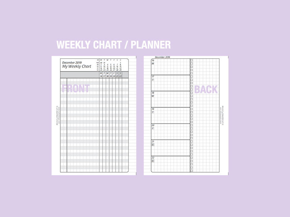 A6 Size V2.2 Set With Ds1 Do1p/ May to July 2026 /monthly Weekly&daily ...