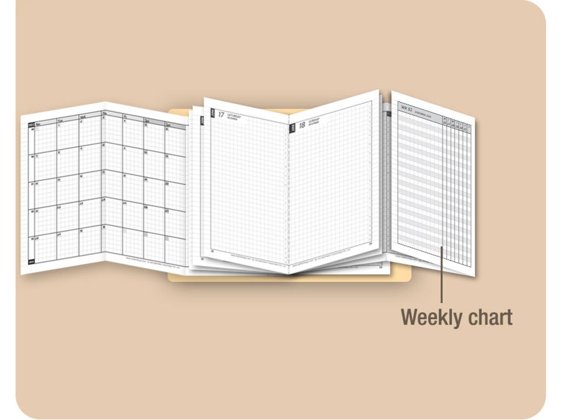 Field Notes Size V5s3 Set With Ds5 Do1p / June to August 2026 / Monthly ...