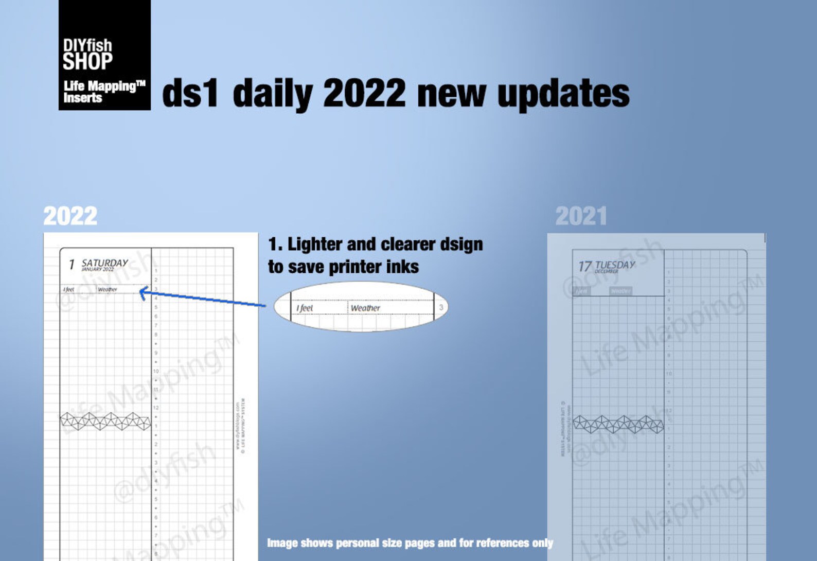 A5 Size V2.2 Set With Ds1 Do1p/ May 2026 to April 2027 / Monthly Weekly ...