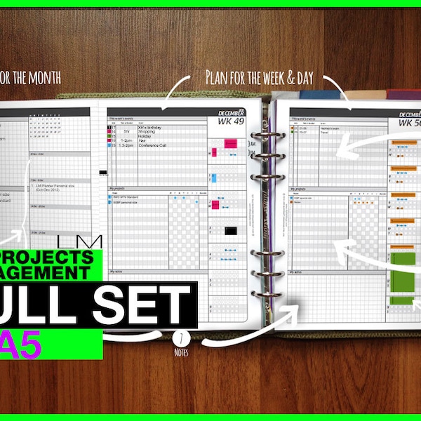 Filofax Supplies - Etsy