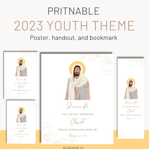2023 Youth Theme 2023 LDS Youth Theme Posters and Gifts - Etsy Israel