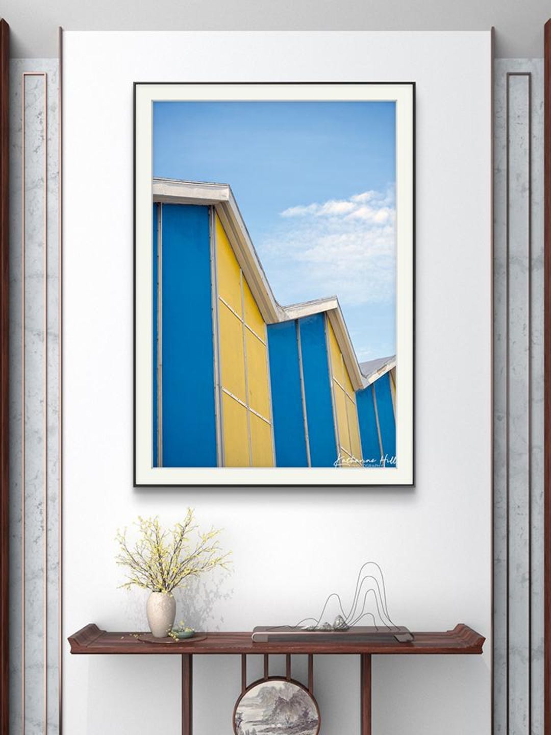 Googie Architecture Print: Mid-century Modern Skyline Photo - Etsy