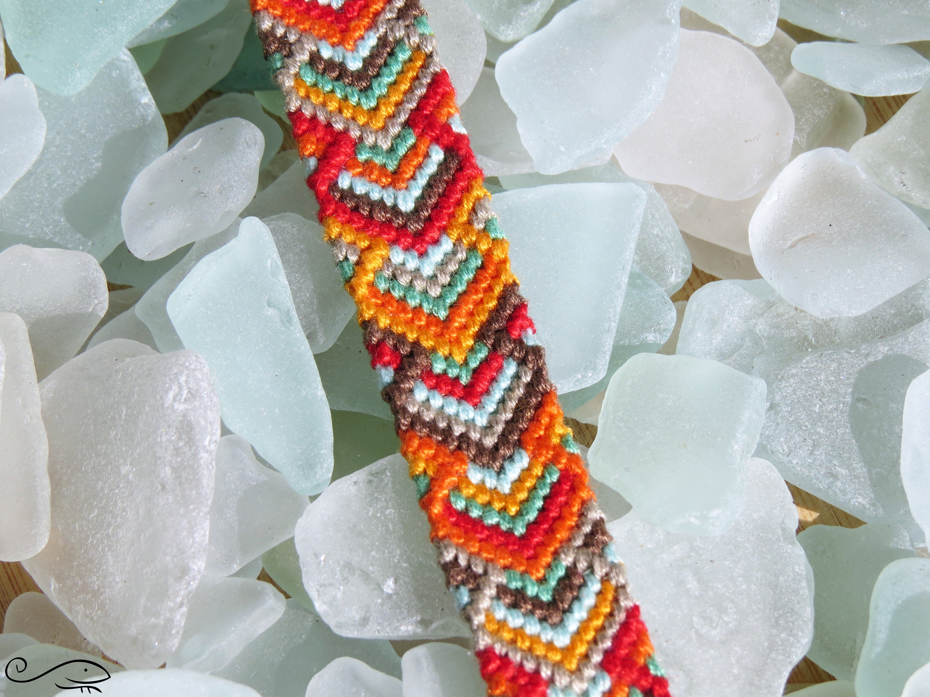 Friendship Bracelet Pattern, Bracelet Tutorial 'chill With Me ...