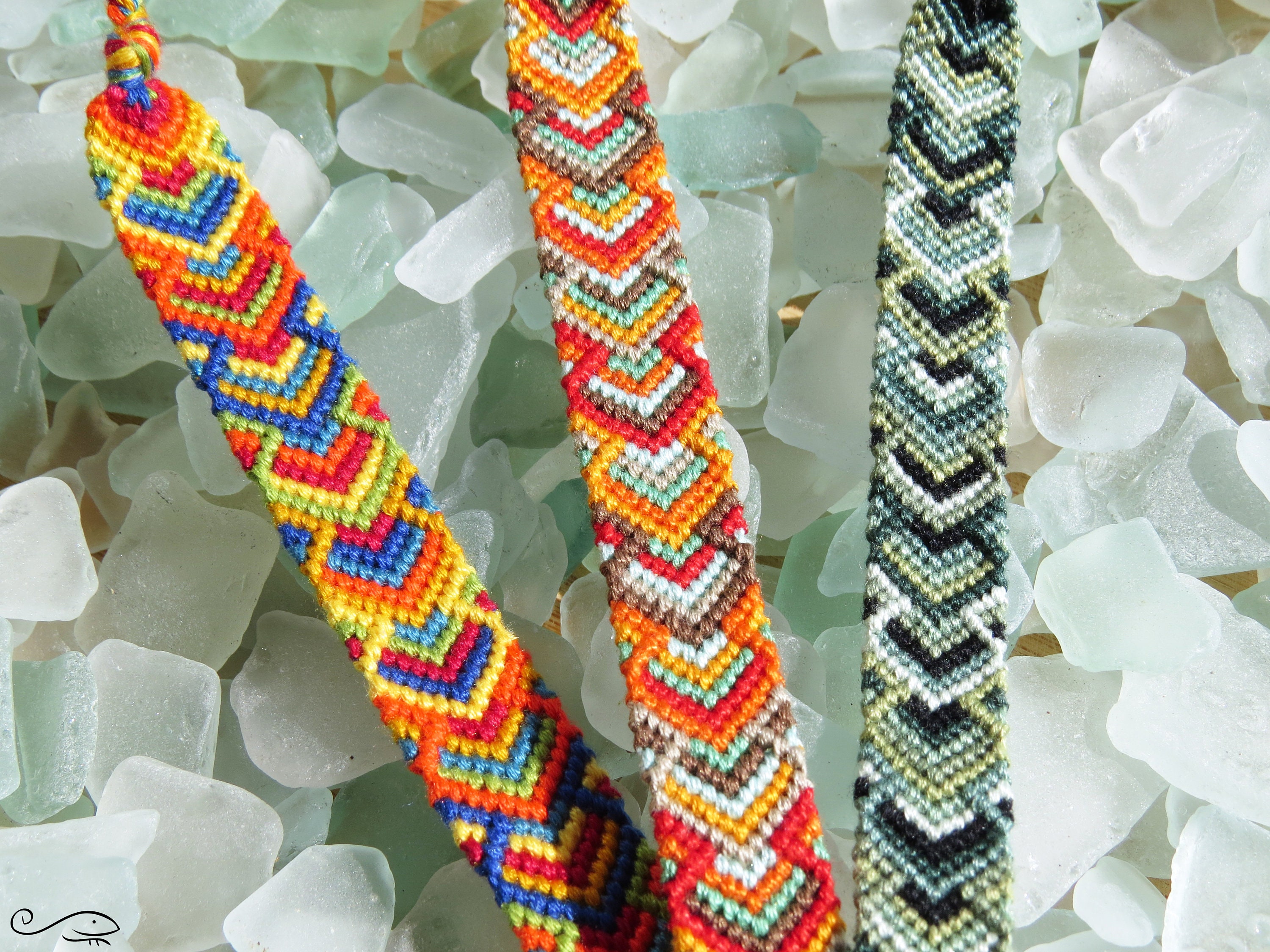 Friendship Bracelet Pattern, Bracelet Tutorial 'chill With Me ...