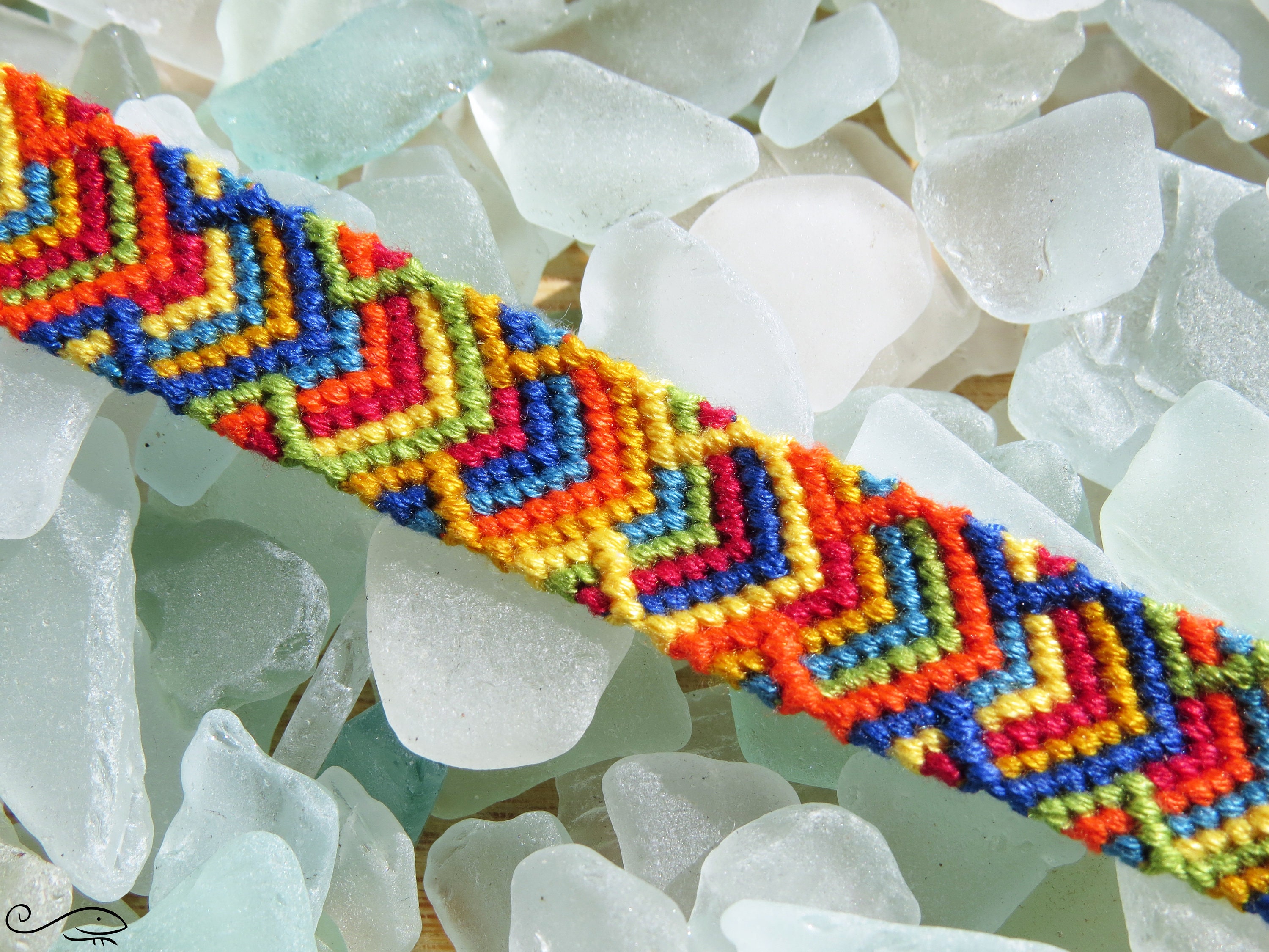 Friendship Bracelet Pattern, Bracelet Tutorial 'chill With Me ...