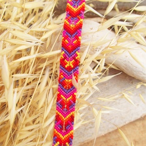 Ocean and Leaves Friendship Bracelet Pattern - PDF Tutorial - Beginner ...