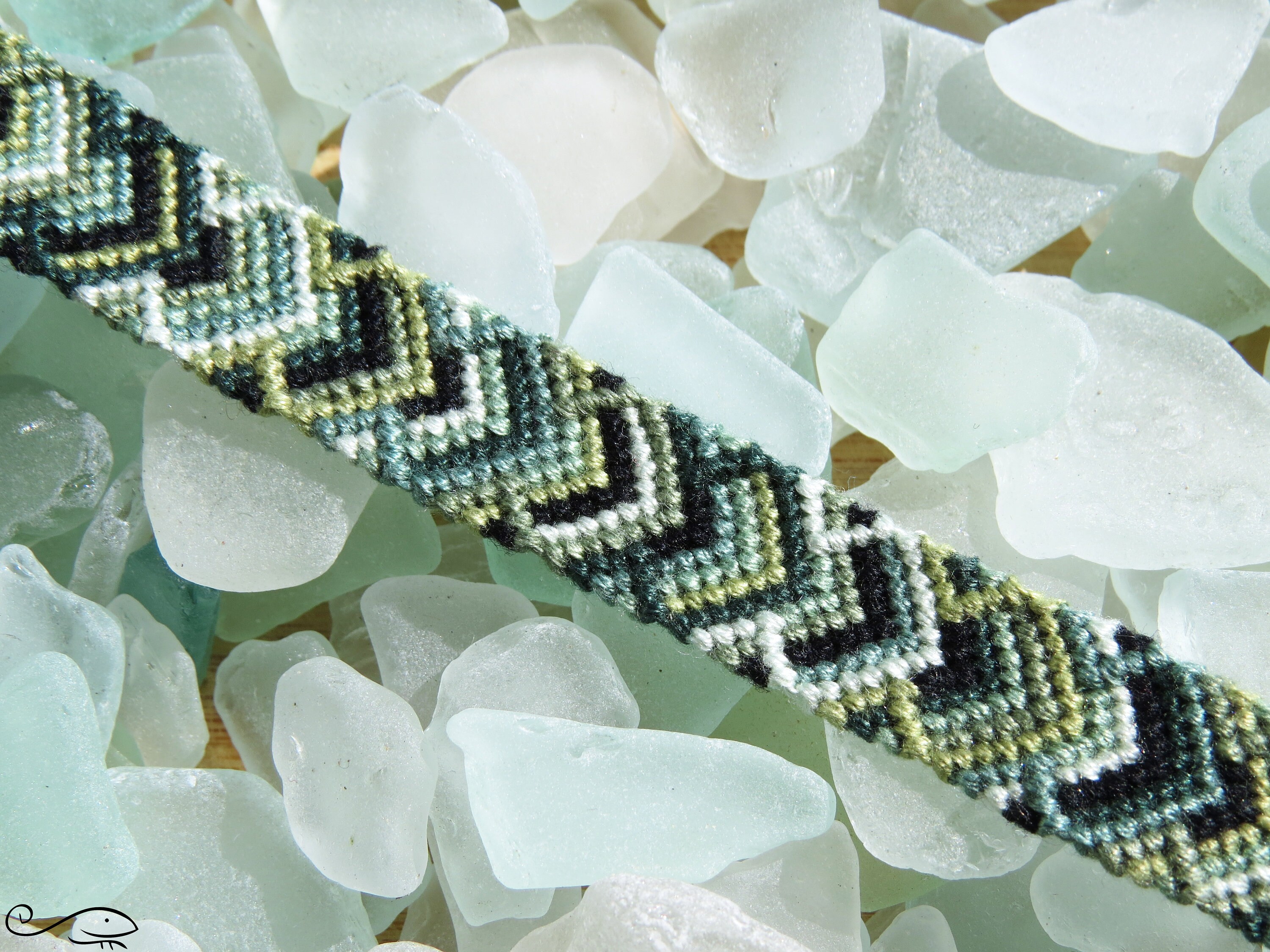 Friendship Bracelet Pattern, Bracelet Tutorial 'chill With Me ...