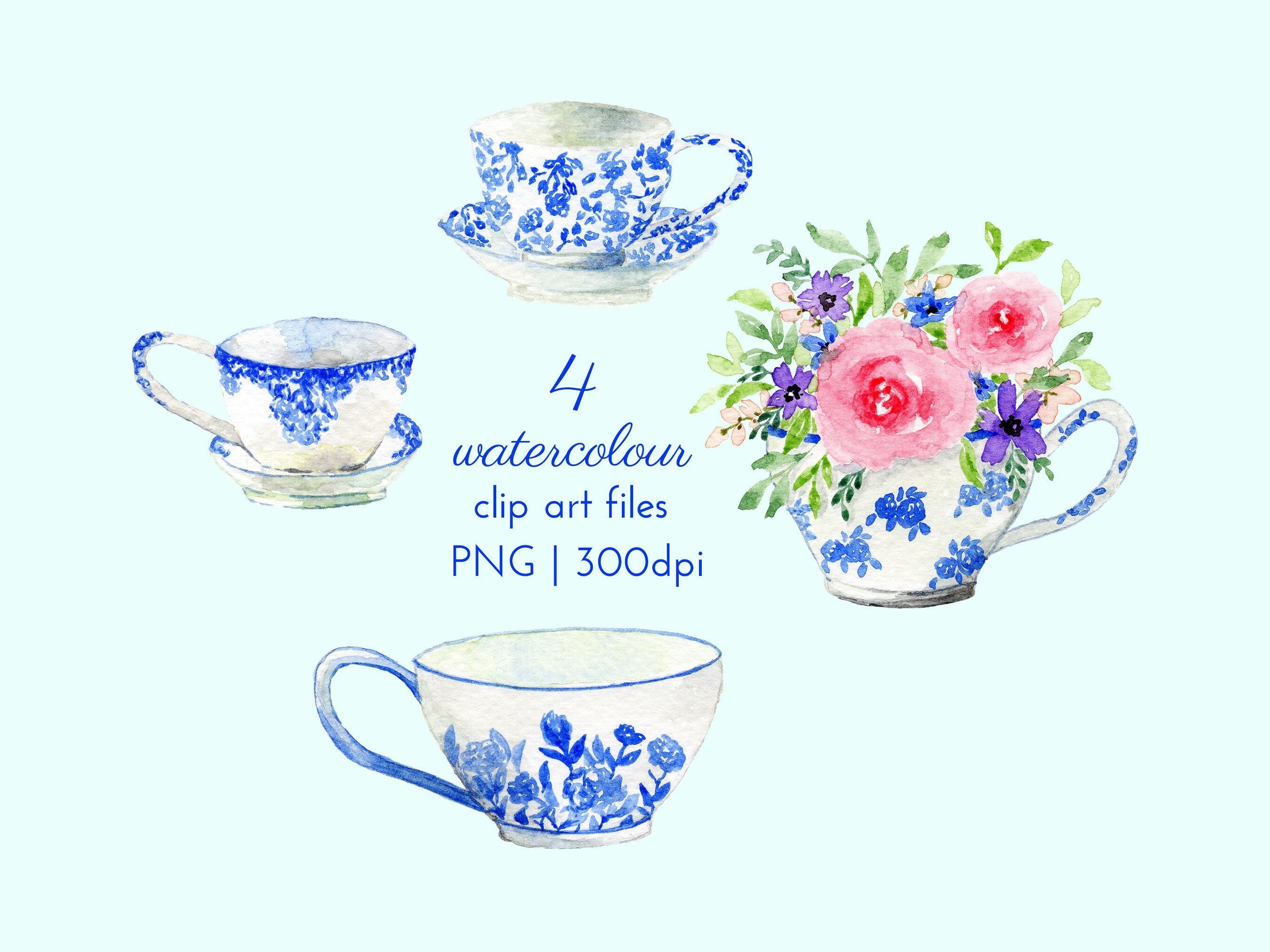 White Tea Cup Clip Art