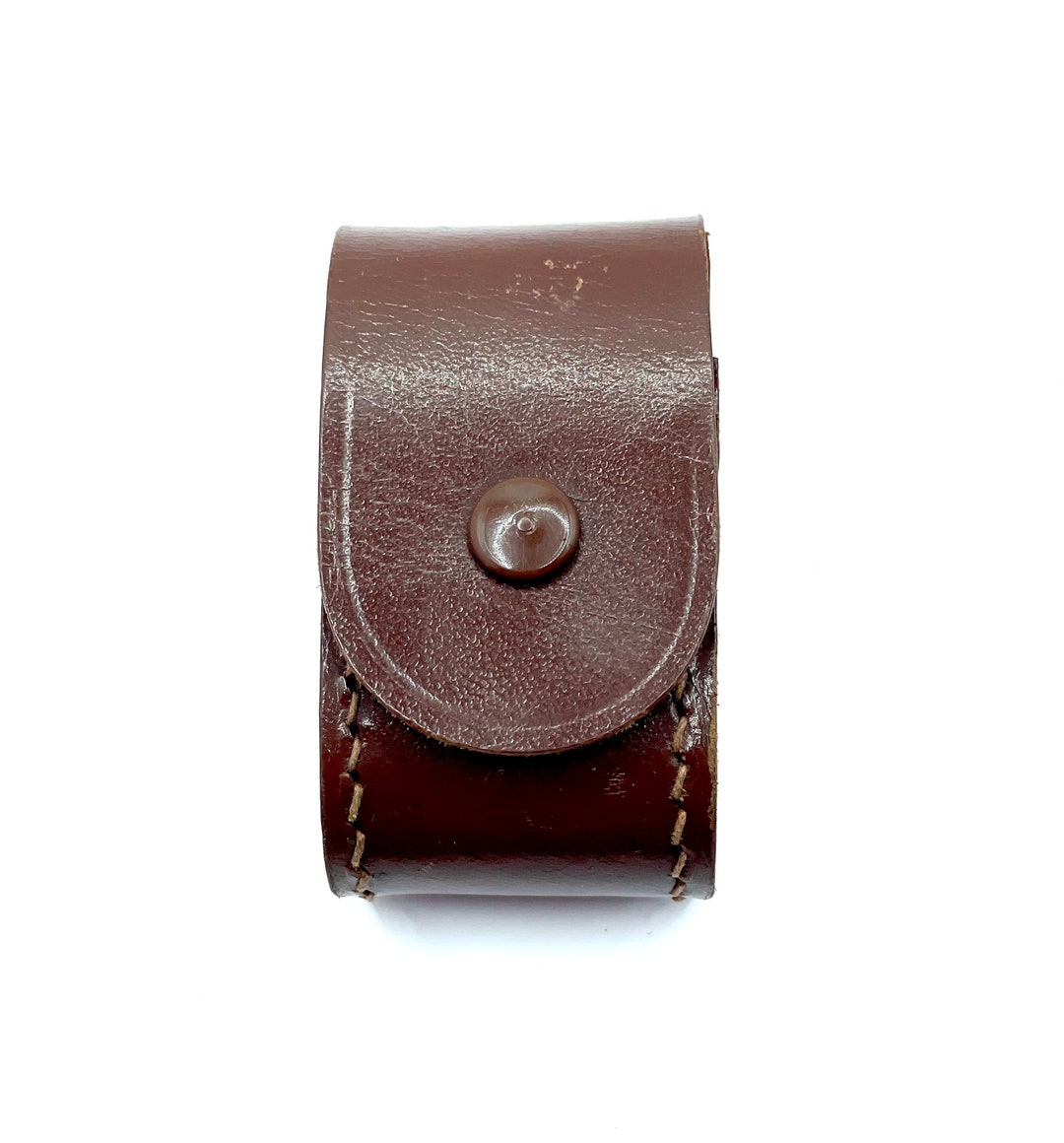 Brown Vintage Leather Case, Small C.1950’s Vintage Leather Case, Camera ...