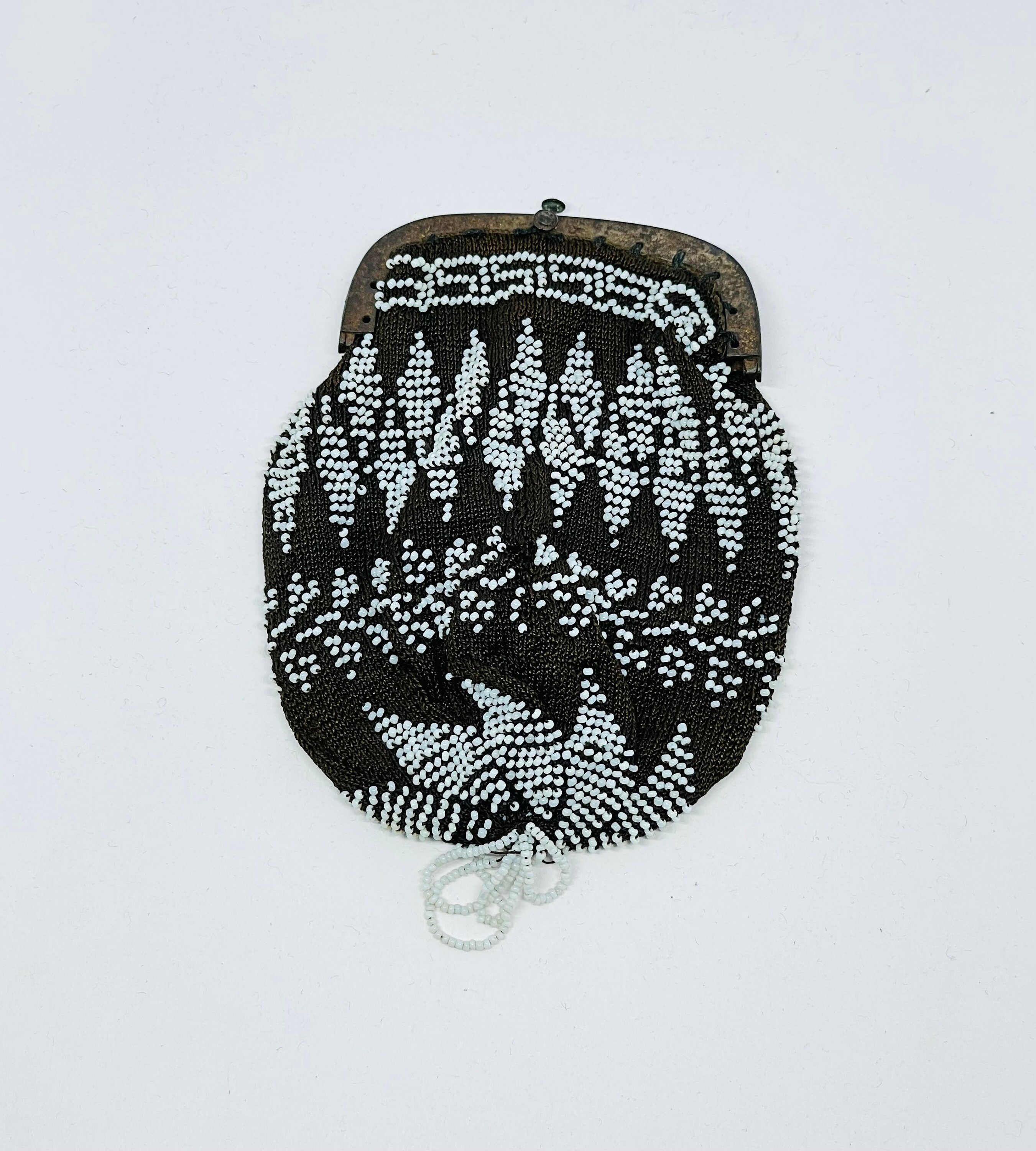 Antique Reticule Purse Victorian Coin Purse Beaded 19th - Etsy