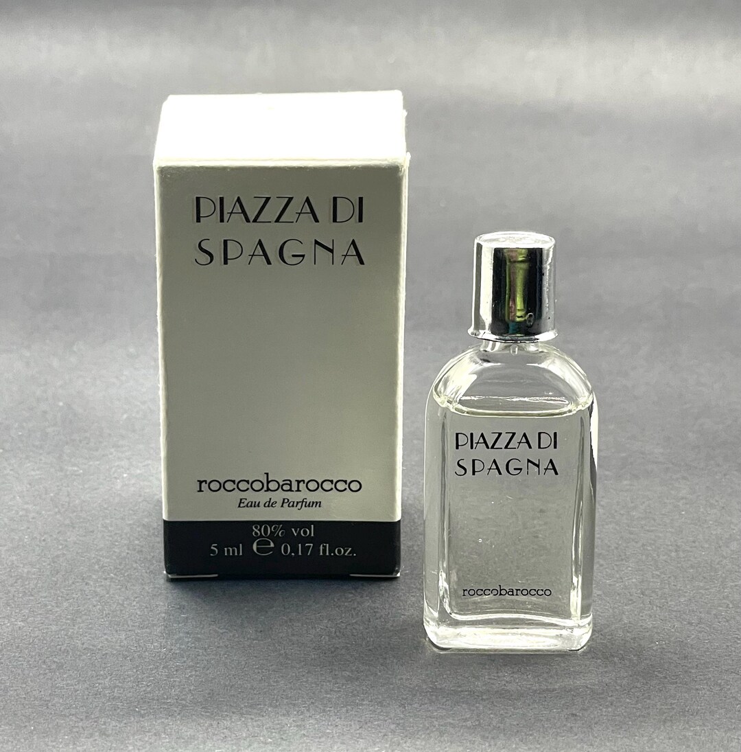 Vintage Miniature Perfume, Rocco Barocco Piazza Di Spagna Perfume ...