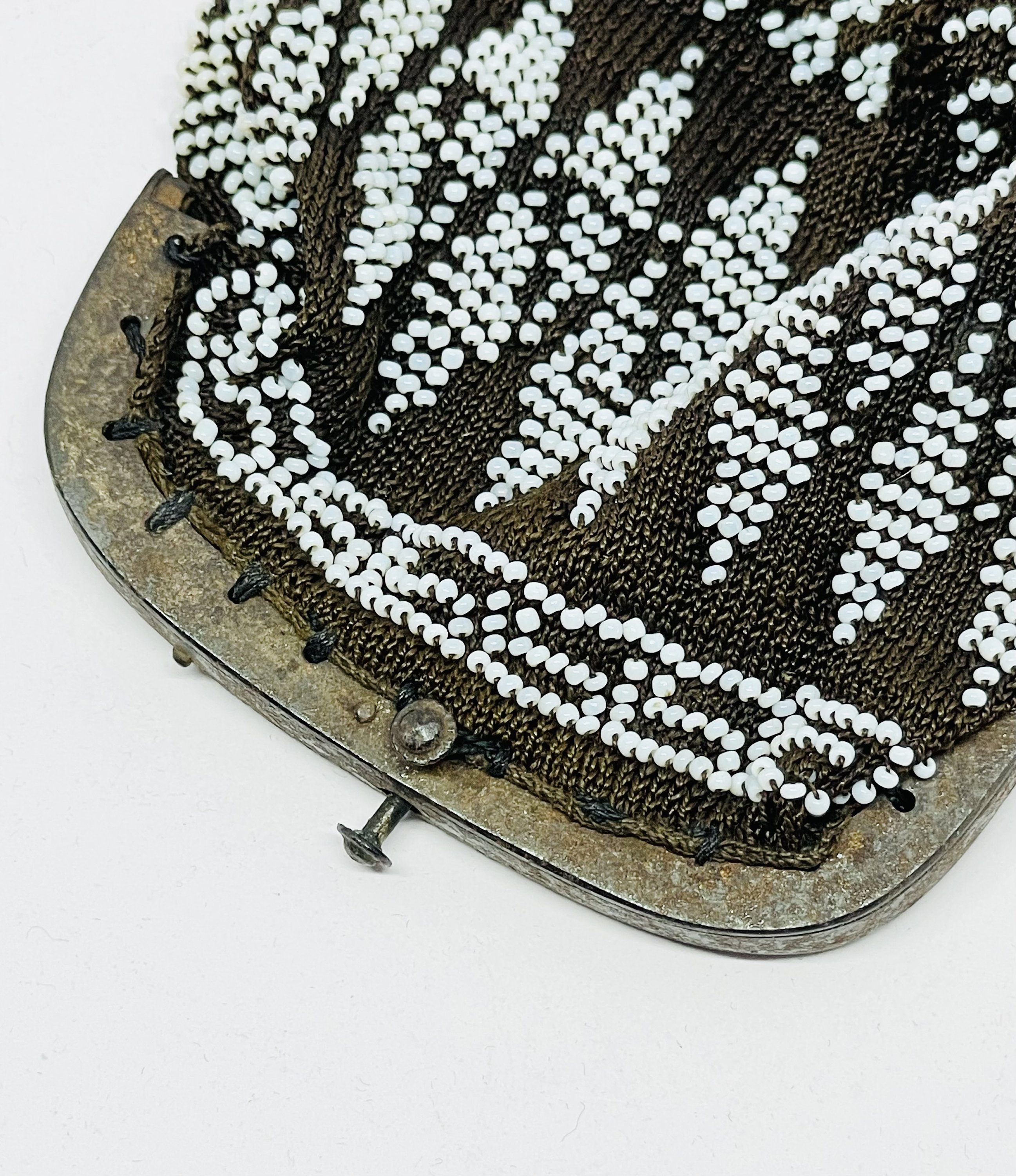 Antique Reticule Purse Victorian Coin Purse Beaded 19th - Etsy