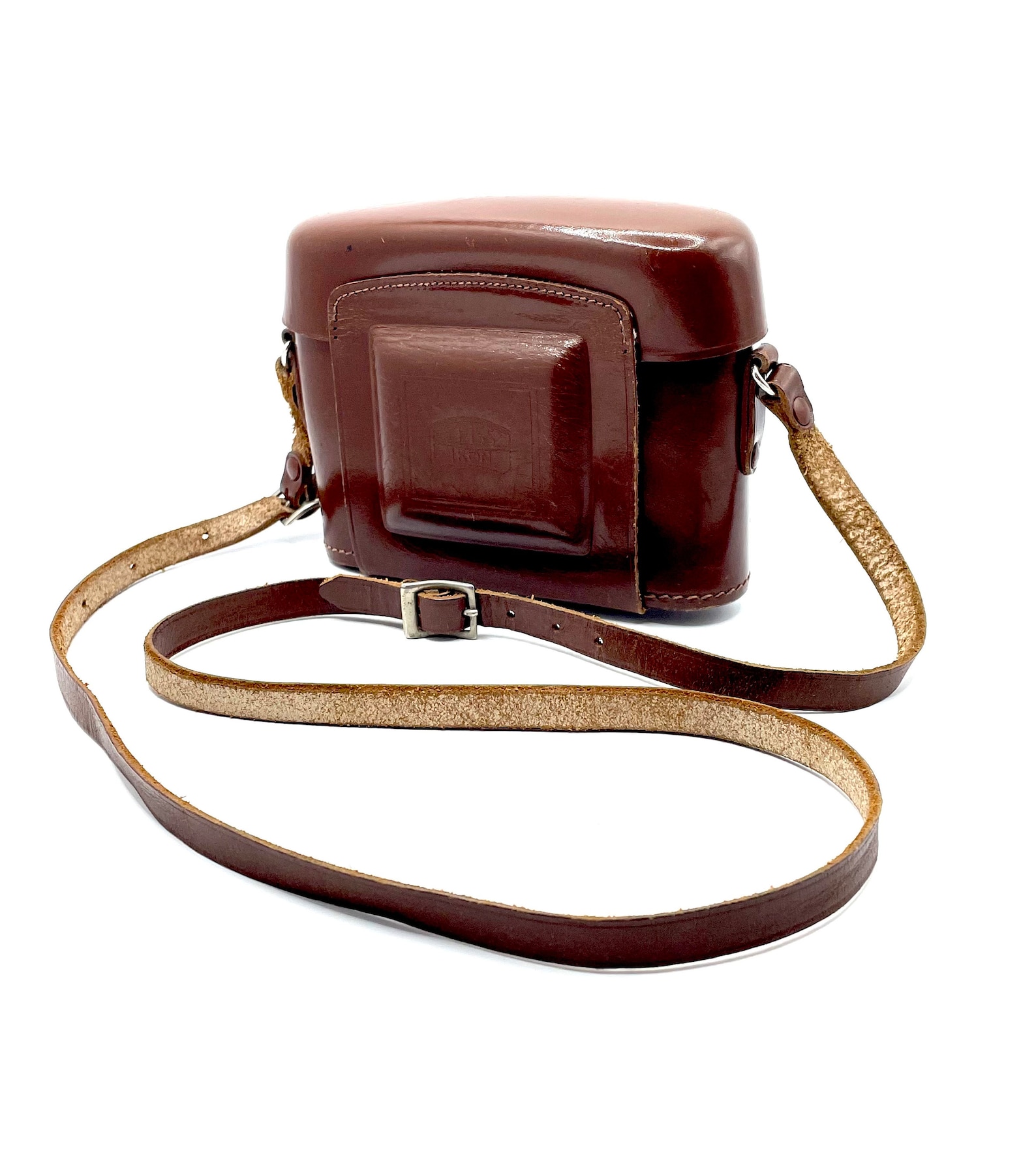 Zeiss Ikon Vintage Camera Case, 1960s Vintage Brown Leather Camera Case ...