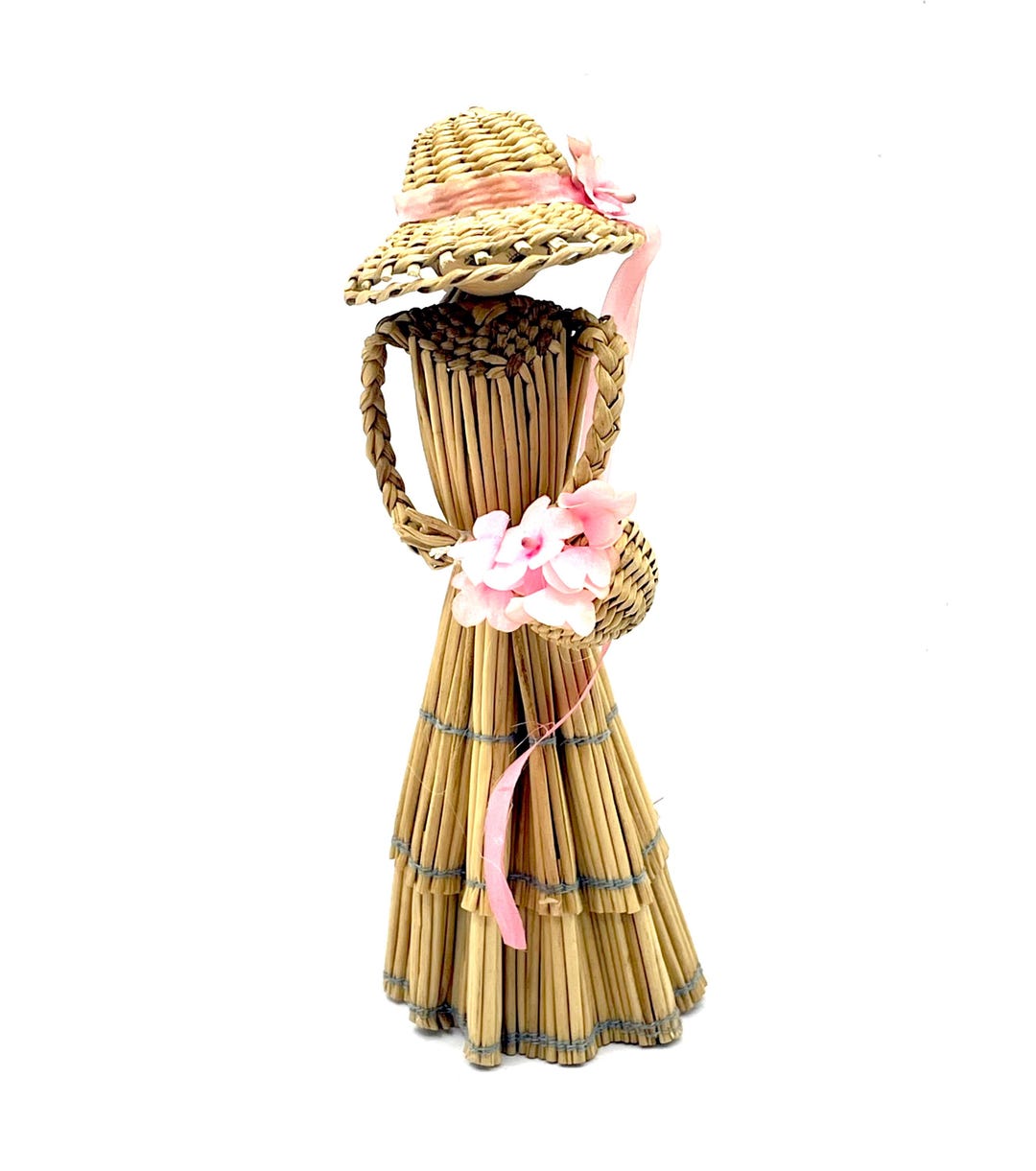 Vintage Straw Dolls, 1970’s/1980’s Vintage Figurine Doll, Collectors ...