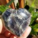 Iolite Heart, the Stone of Pure Thoughts, Water Sapphire Polished Heart ...