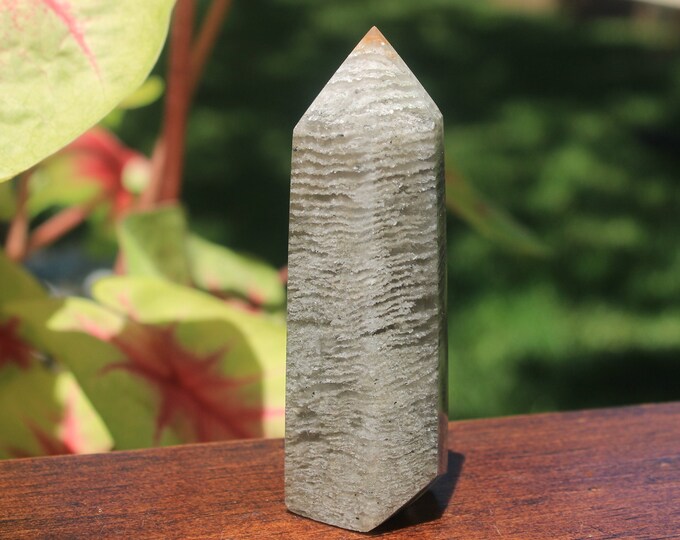 Thousand Layer Quartz Point the Journey Crystal Lodolite - Etsy