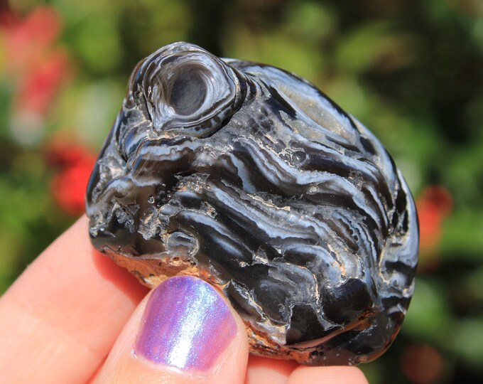 Enhydro Polished Agate Free Shape Water Crystal Emotional Healing Water ...