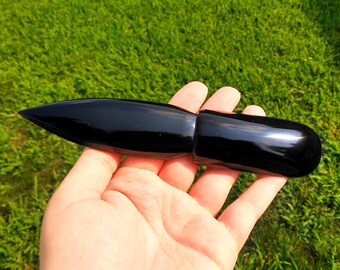 Obsidian knife | Etsy