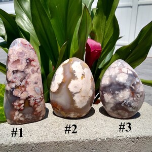 Flower Agate Free Form Free Shape Polished Flower Agate | Etsy