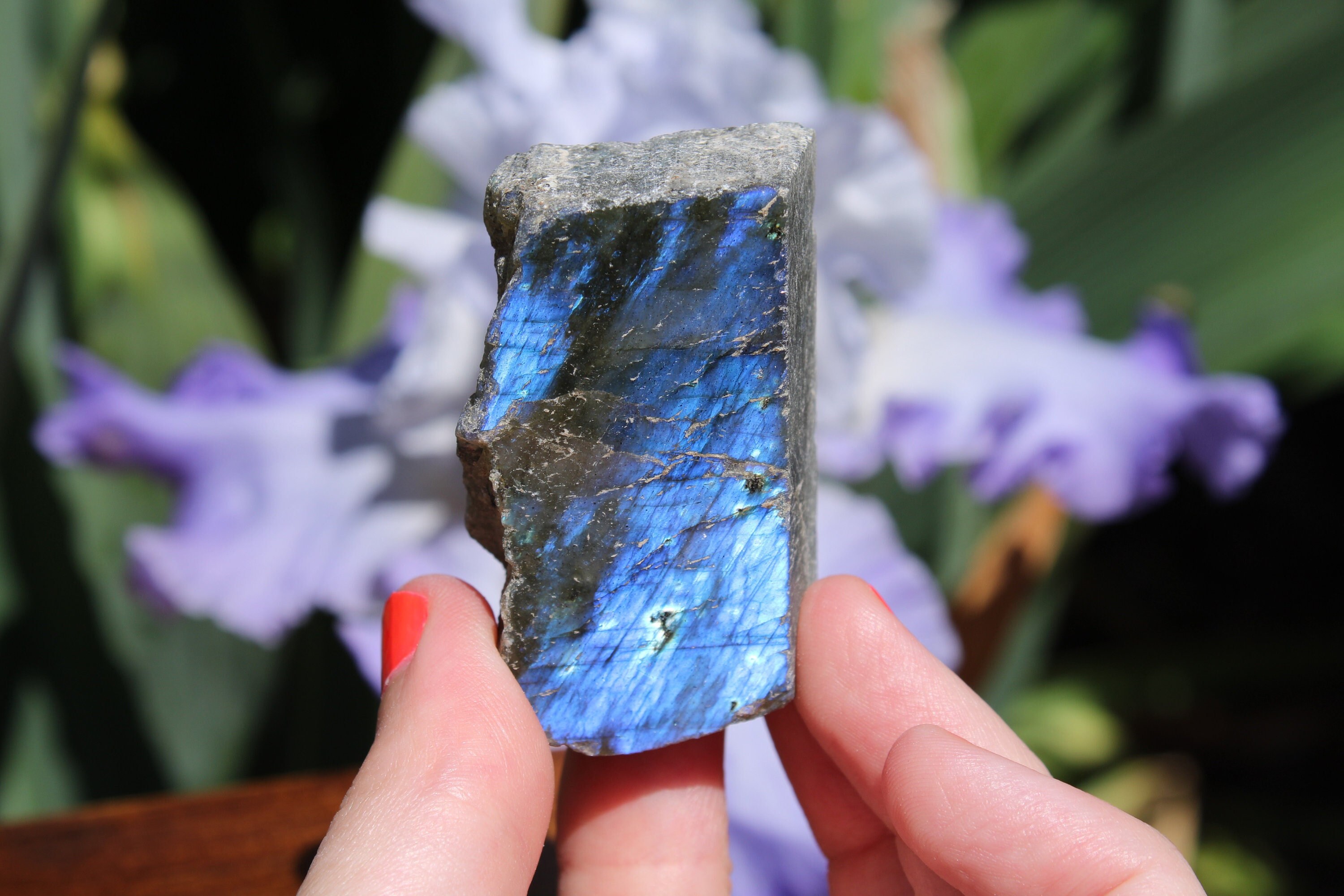 High Energy Powerful Protector Labradorite Free Form Chunk Crystal Free ...