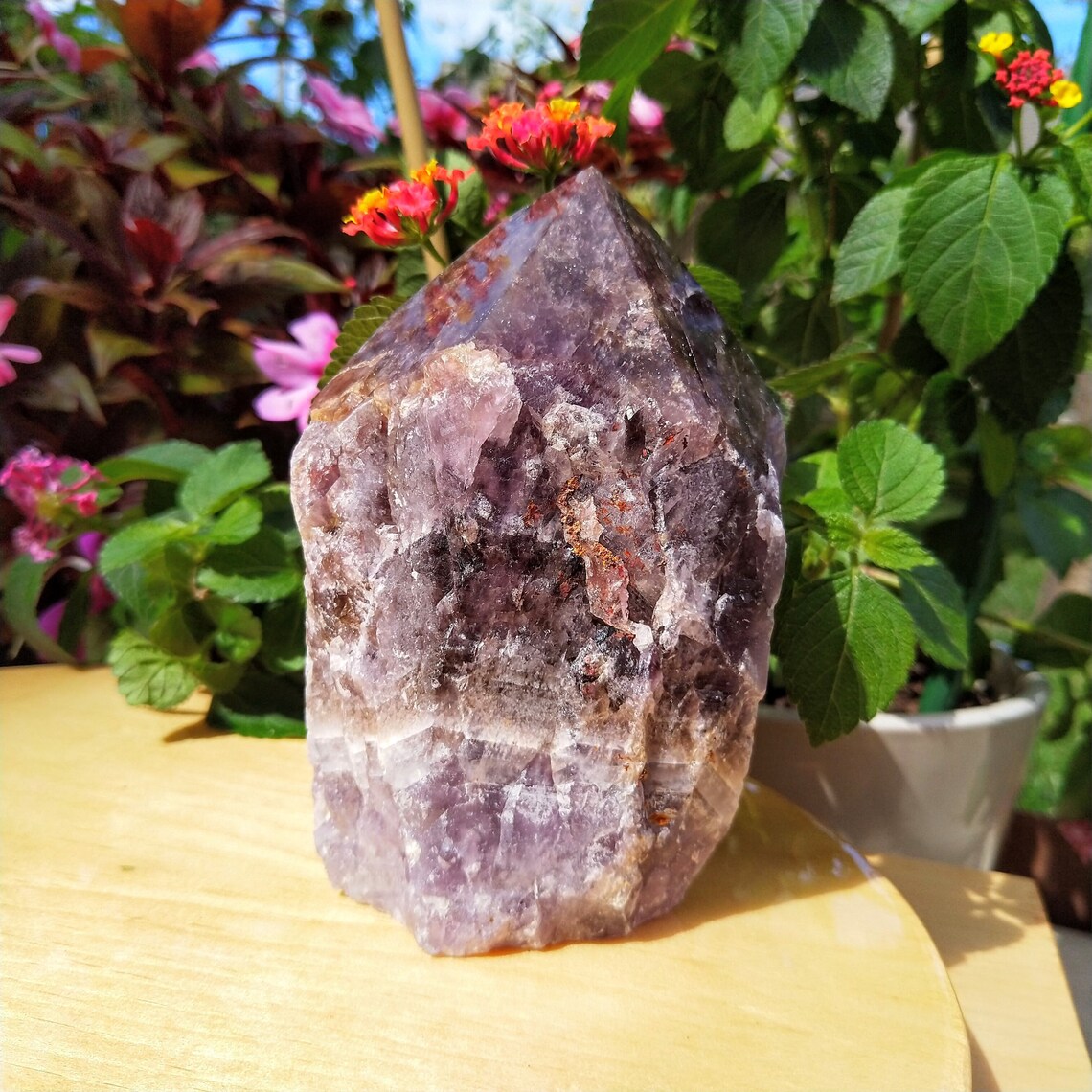 The Melody Stone Super Seven Crystal Point Super 7 Crystal - Etsy The Melody Stone Super Seven Crystal Point Super 7 Crystal - Etsy