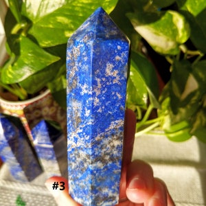 Lapis Lazuli With Pyrite Specks Polished Point Lapis Lazuli Obelisk ...