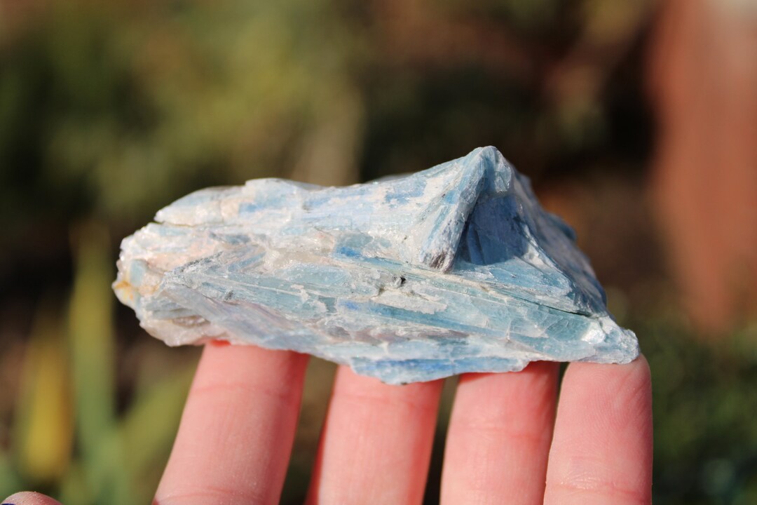 Blue Kyanite Rough Specimen Crystal Channeling Stone Dream Stone Blue ...