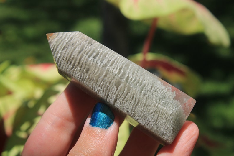 Thousand Layer Quartz Point the Journey Crystal Lodolite - Etsy