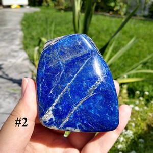 Lapis Lazuli With Pyrite Specks Free Shape, Lapis Lazuli Free Form ...