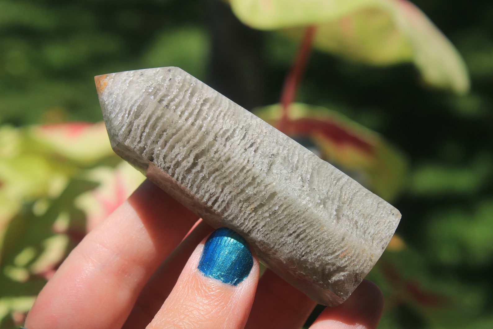 Thousand Layer Quartz Point the Journey Crystal Lodolite - Etsy