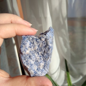 Rough Raw Sodalite Gemstone Blue Crystal - Etsy