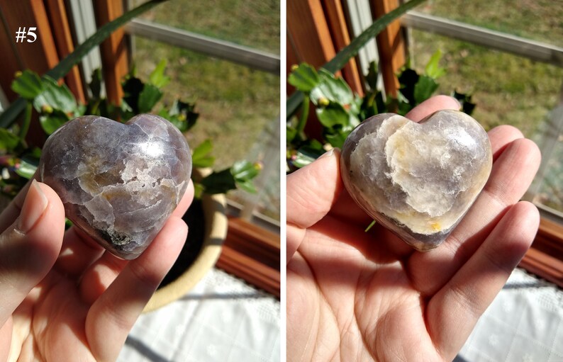 Iolite Heart, the Stone of Pure Thoughts, Water Sapphire Polished Heart ...