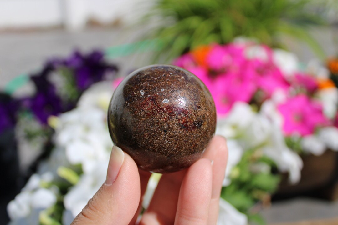 The Tempest Stone Pietersite Sphere, Crystal Orb, Meditation Gemstone ...