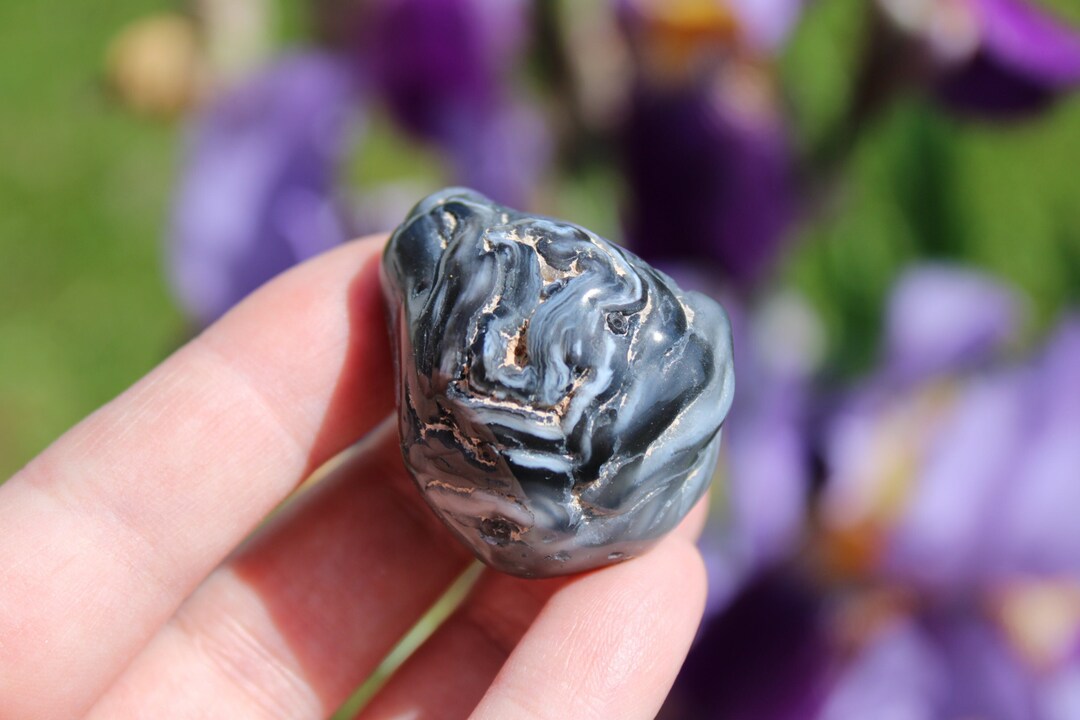 Enhydro Polished Agate Free Shape Water Crystal Emotional Healing Water ...