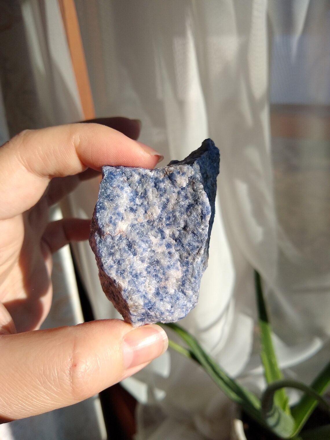 Rough Raw Sodalite Gemstone Blue Crystal - Etsy