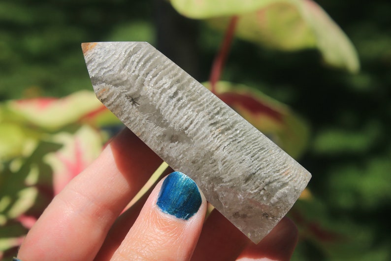Thousand Layer Quartz Point the Journey Crystal Lodolite - Etsy