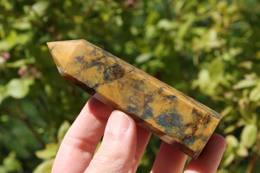 The Tempest Stone Pietersite Tower, Pietersite Crystal Point ...