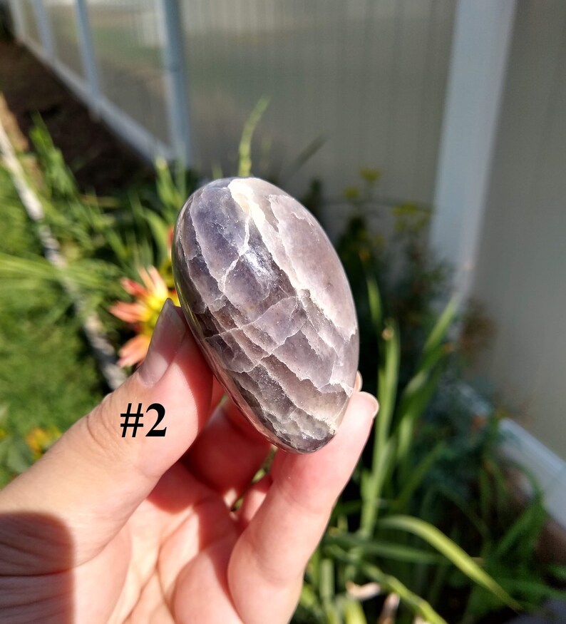 Iolite Heart, the Stone of Pure Thoughts, Water Sapphire Polished Heart ...