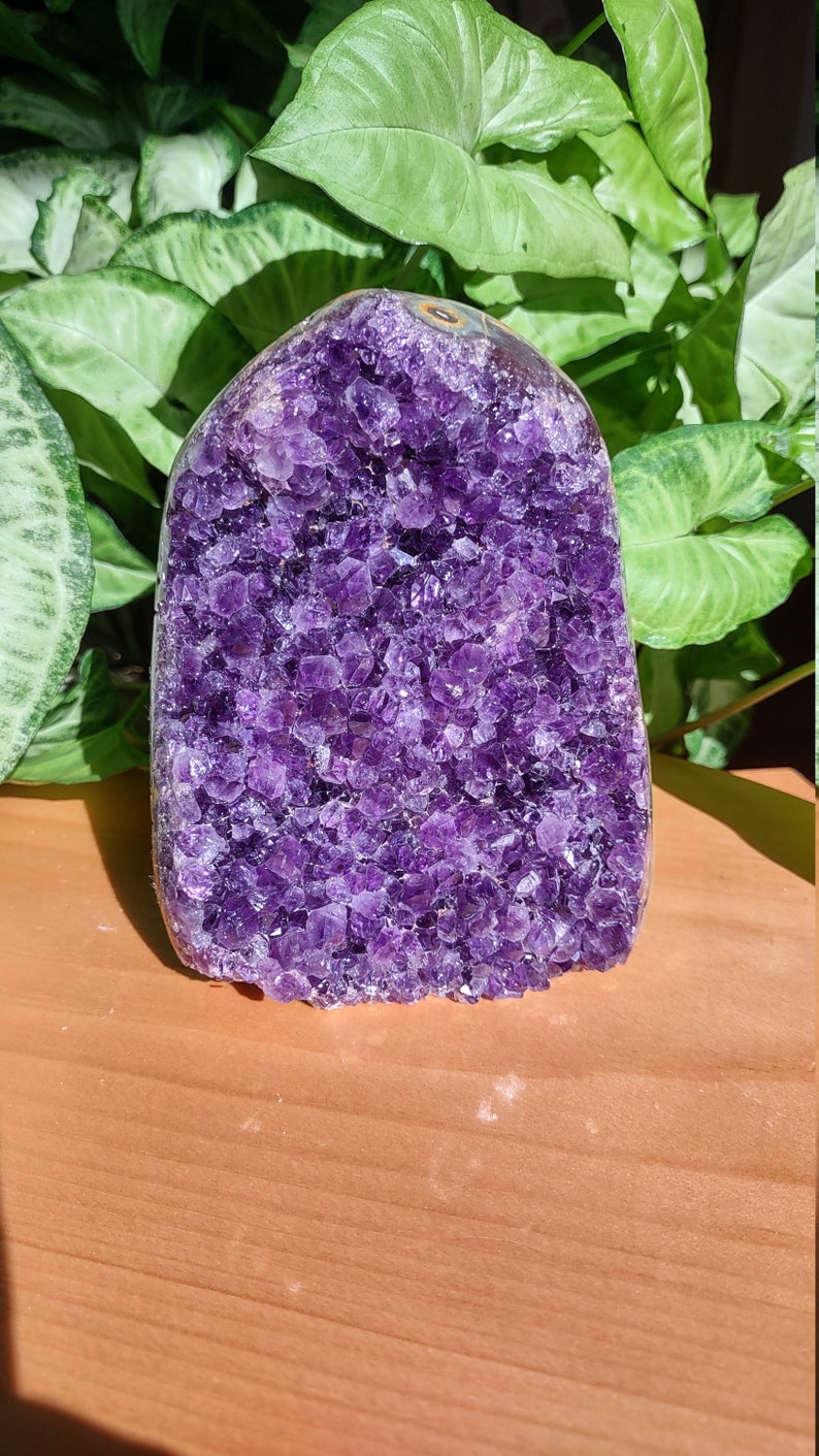 Large Amethyst Cut Base Cluster Deep Purple Raw High Quality Amethyst ...