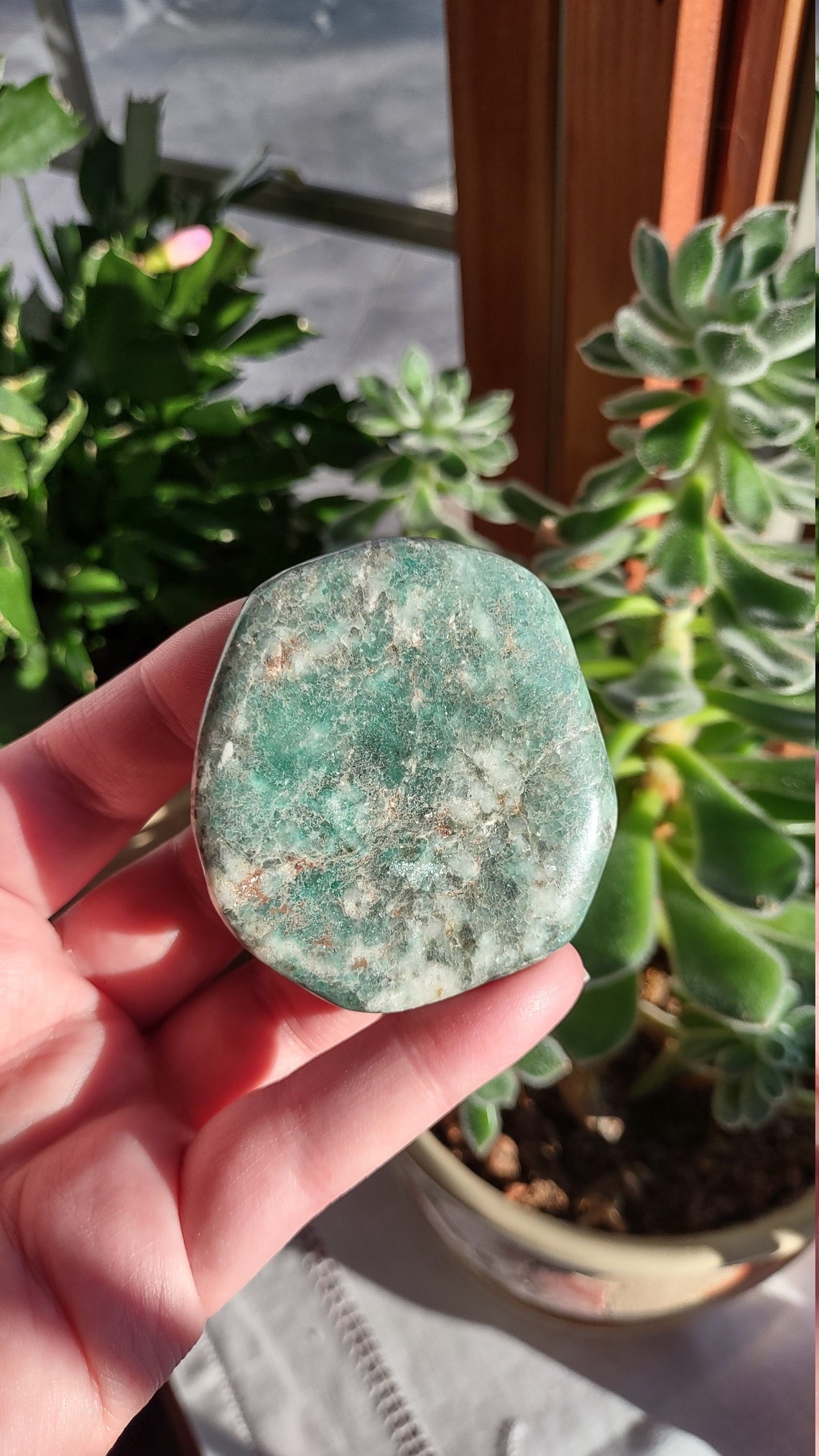 Amazonite Stones Amazonite Slabs Amazonite Worry Stones - Etsy