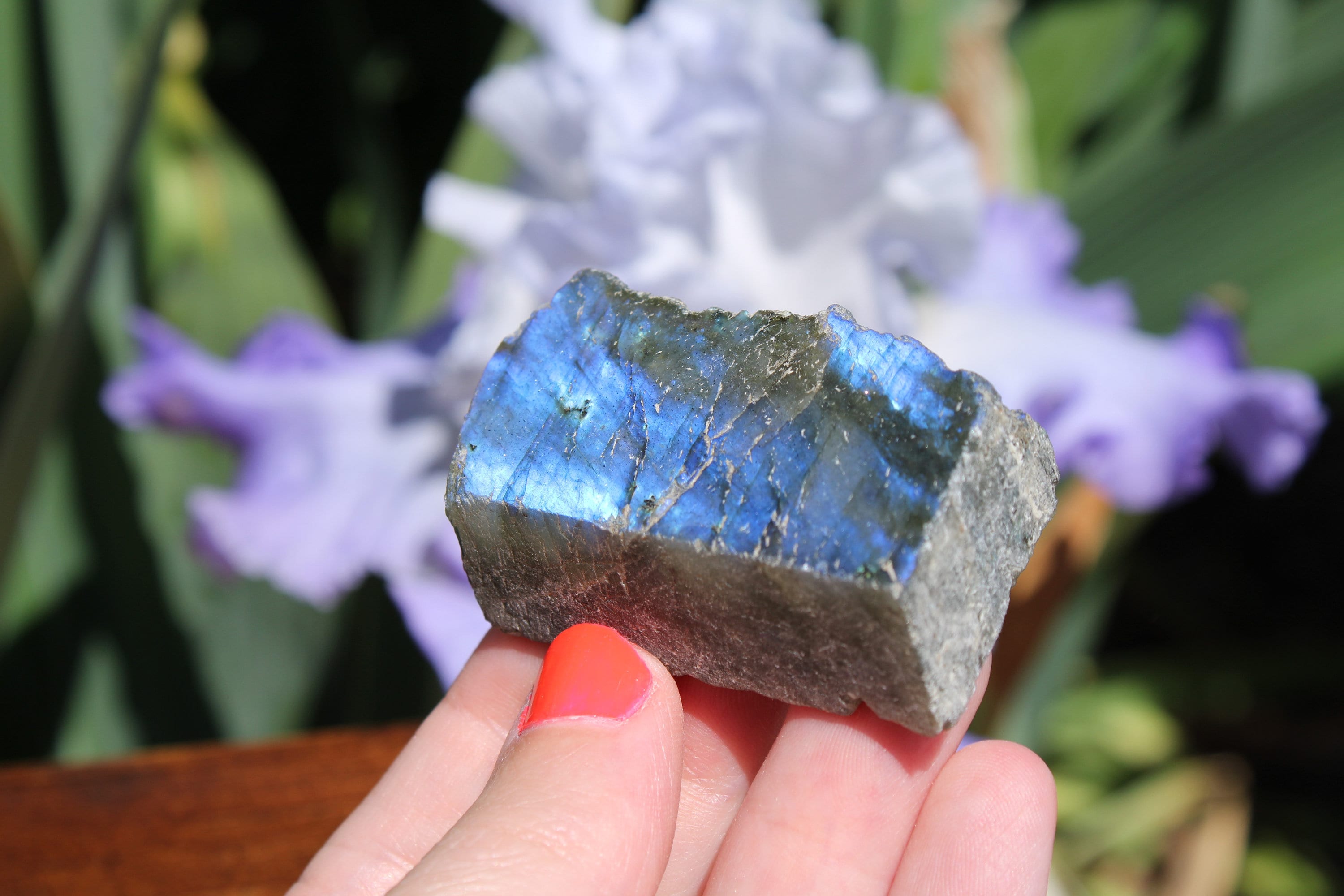 High Energy Powerful Protector Labradorite Free Form Chunk Crystal Free ...