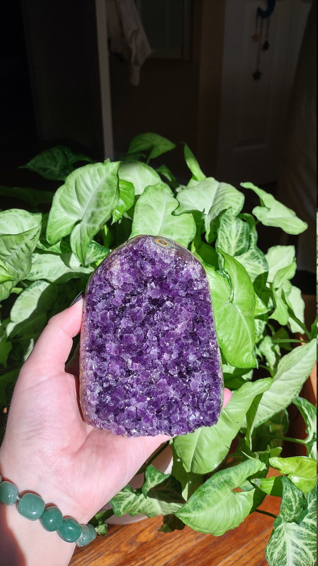 Large Amethyst Cut Base Cluster Deep Purple Raw High Quality Amethyst ...