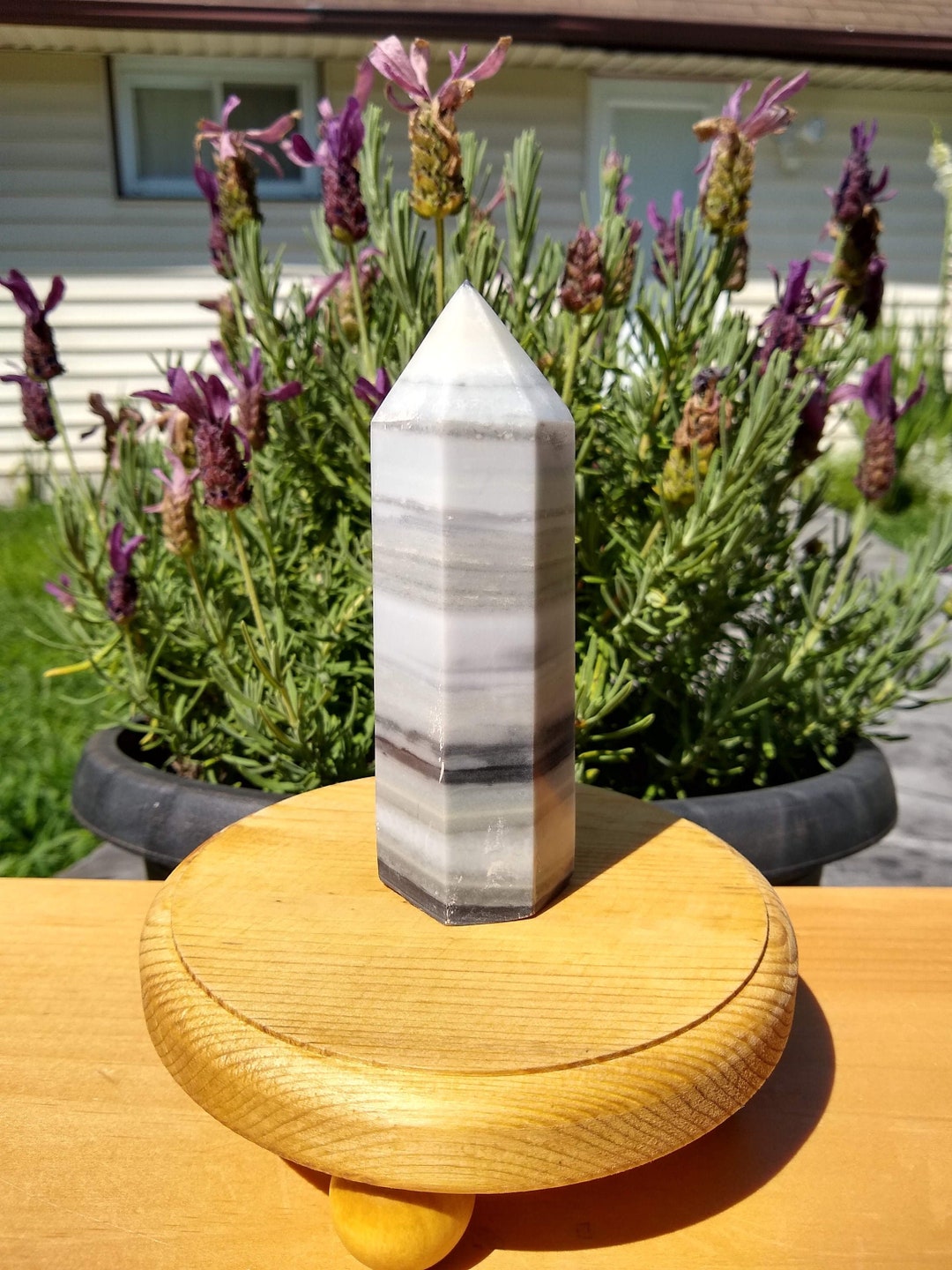 Tai Chi Jasper Crystal Tower Tai Chi Point Yin Yang Feng - Etsy